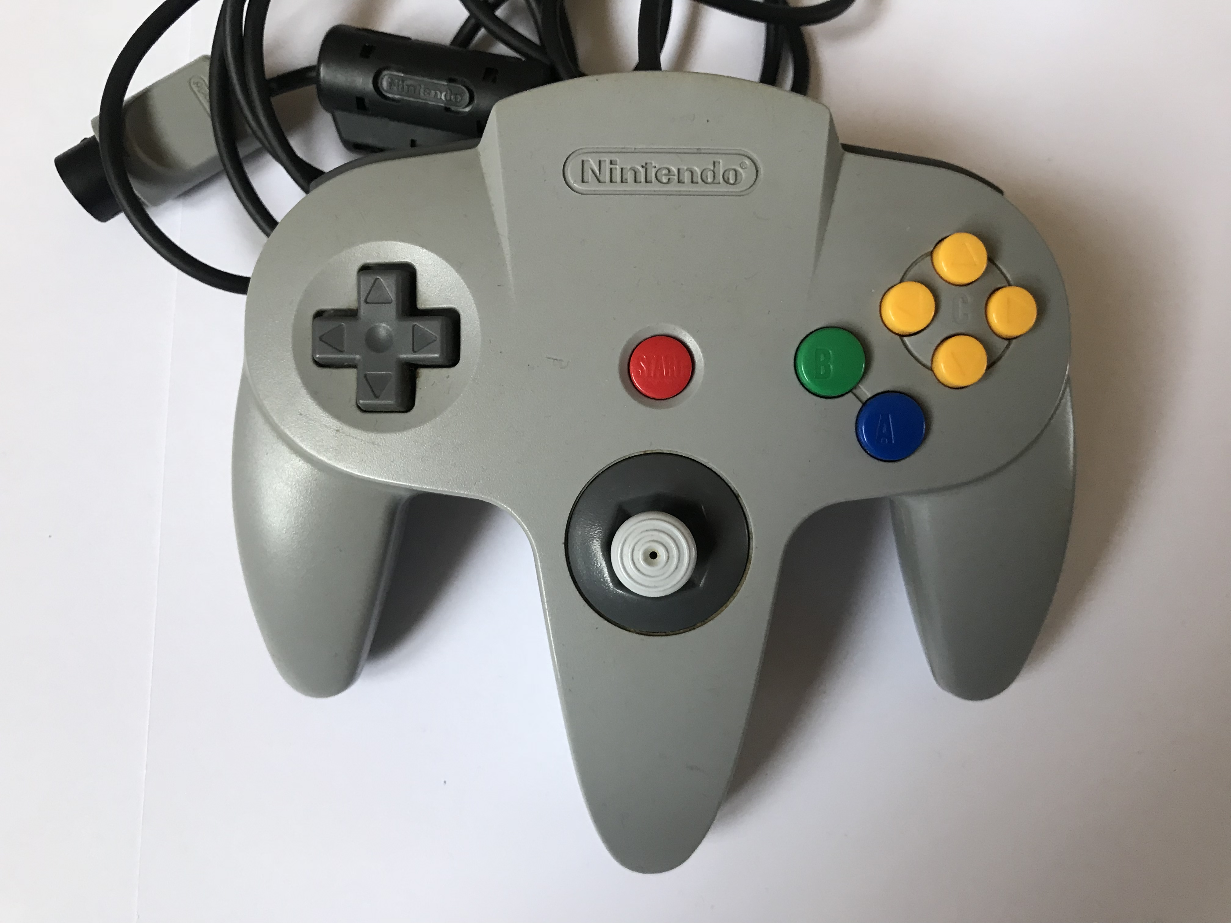 Buy N64 Nintendo Controller Grey games Used Preowned Secondhand ...