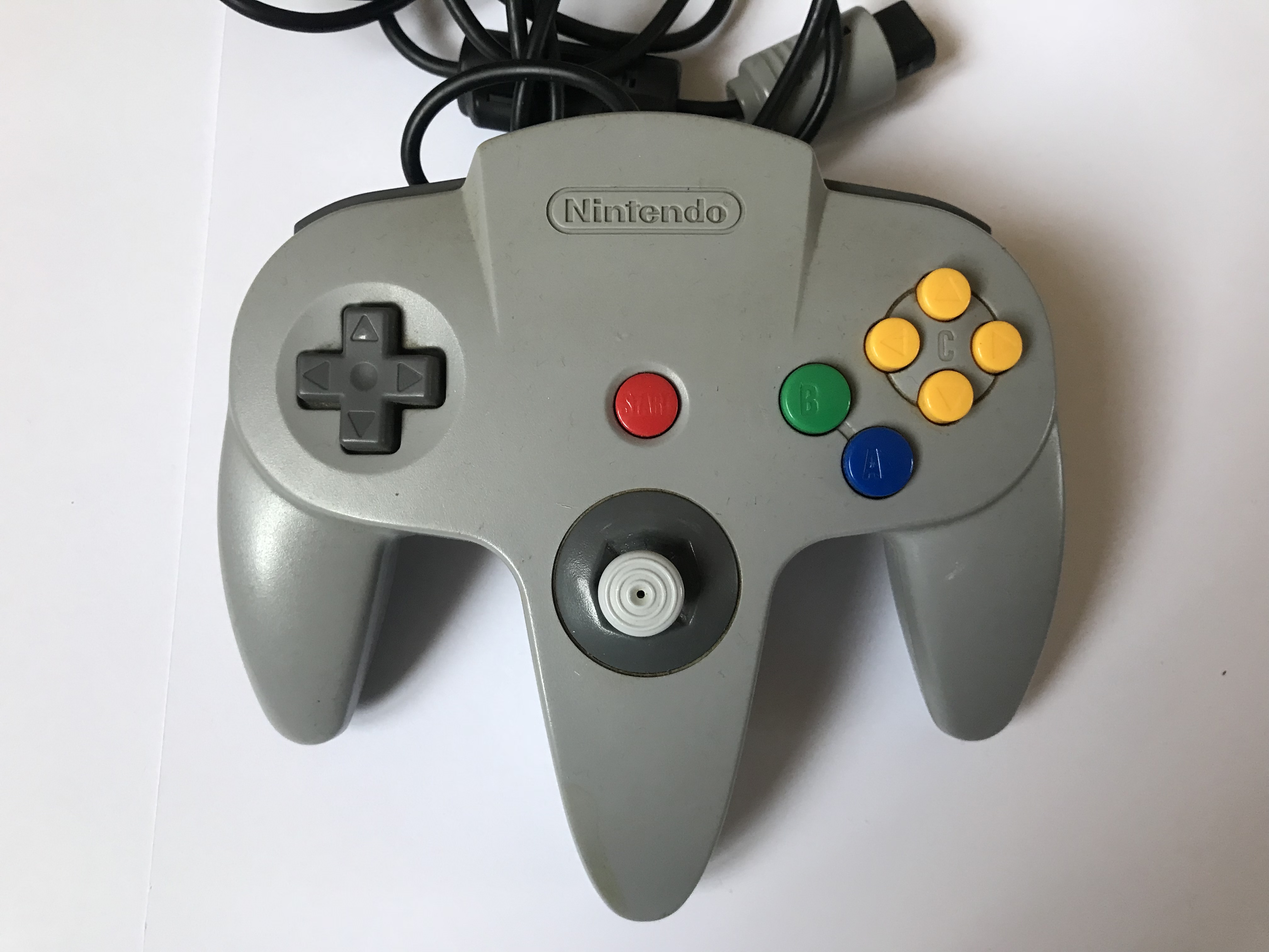 Buy N64 Nintendo Controller Grey games Used Preowned Secondhand ...
