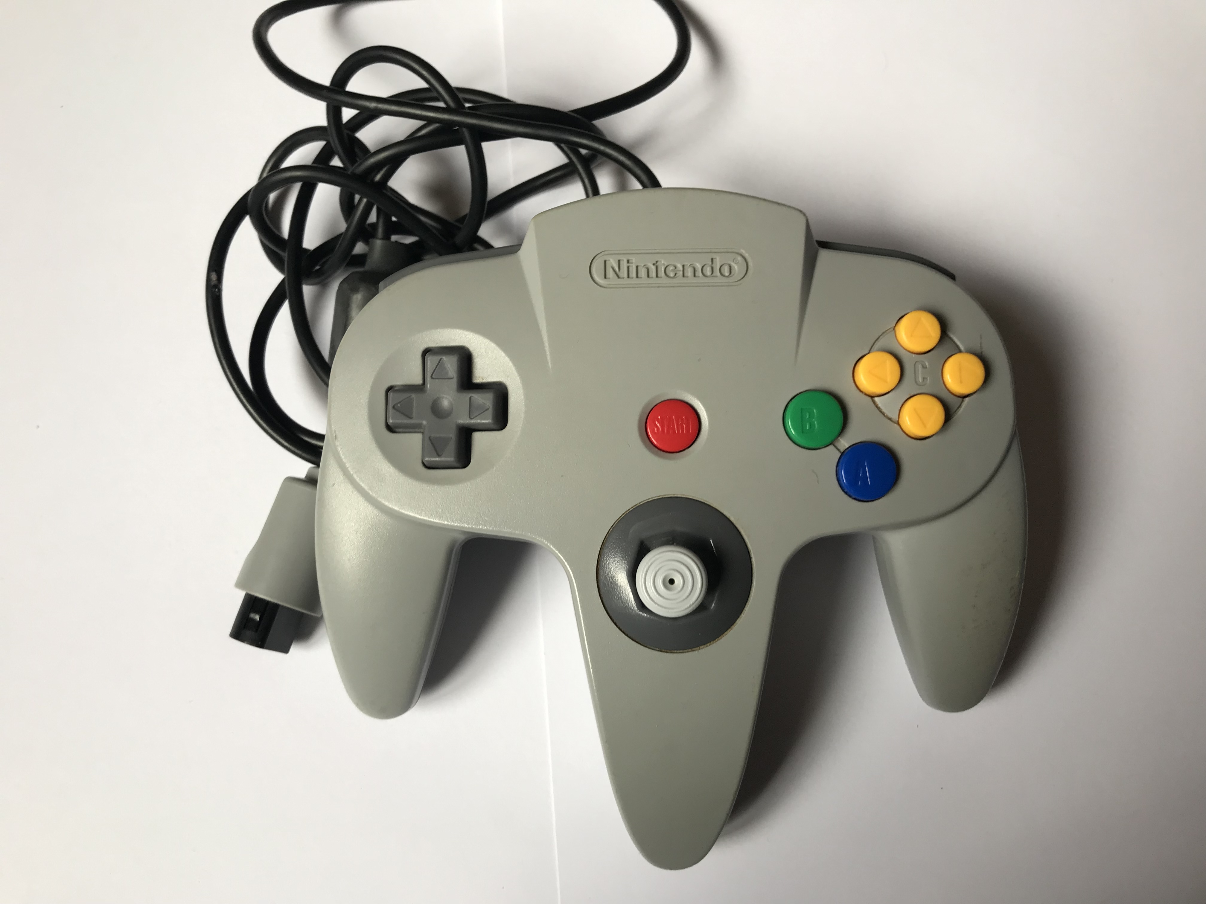 Buy N64 Nintendo Controller Grey games Used Preowned Secondhand ...